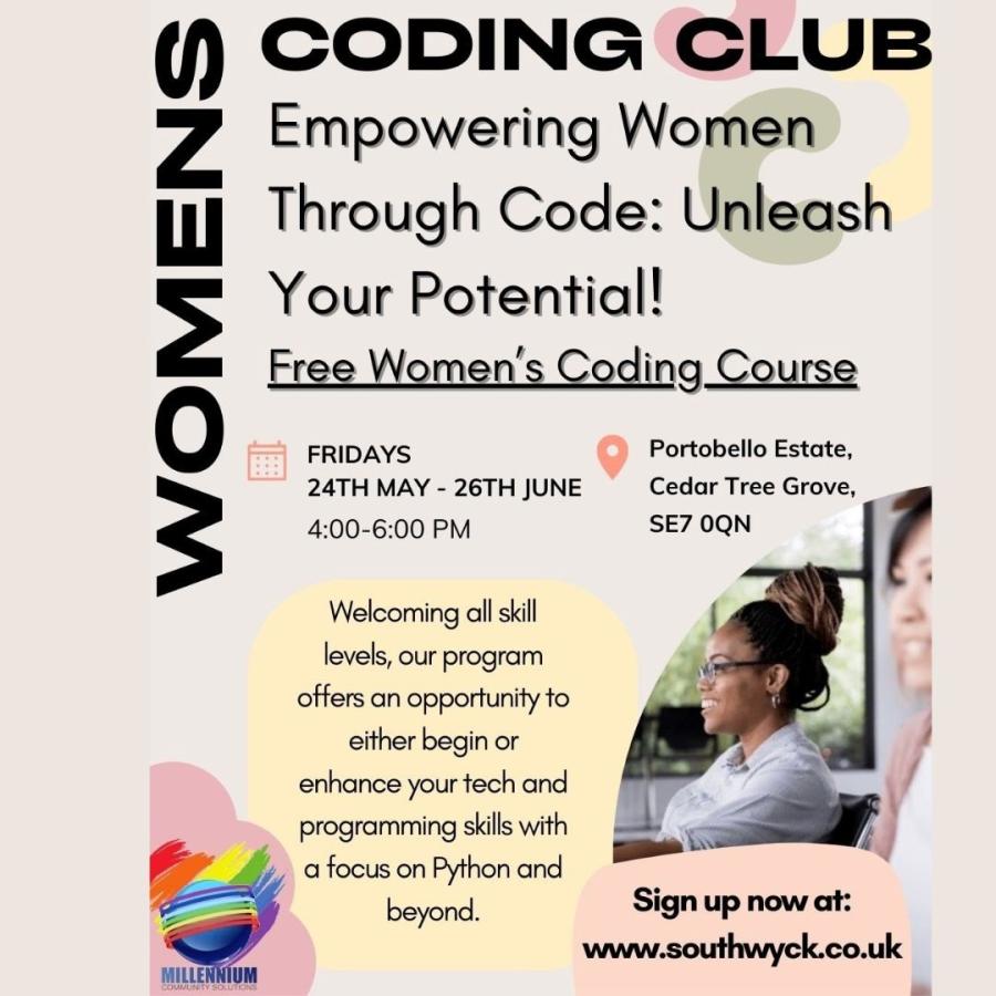 Women’s Coding Club | Lambeth Council